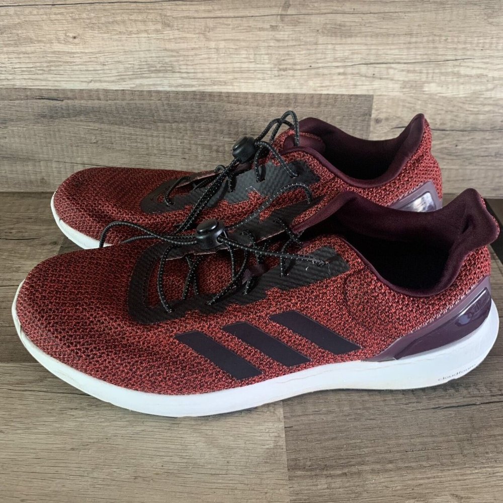 Adidas Cosmic 2 Ortholite Running Shoes Burgundy Red … - Gem